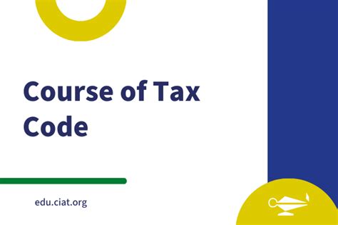 Course Of Tax Code 9ed Inter American Center Of Tax Administrations