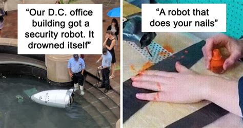 “just Dont Do Their Job Quite Right” 40 Useless Robots Bored Panda