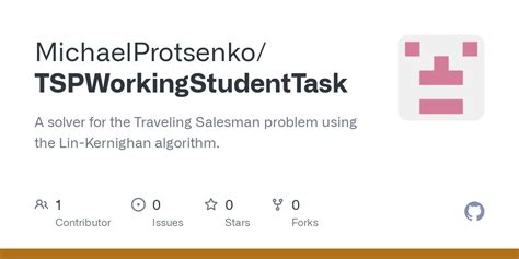 Github Michaelprotsenko Tspworkingstudenttask A Solver For The Traveling Salesman Problem