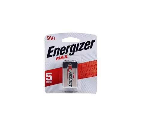 Pila Alkalina Cuadrada 9 Voltios Energizer Papyser