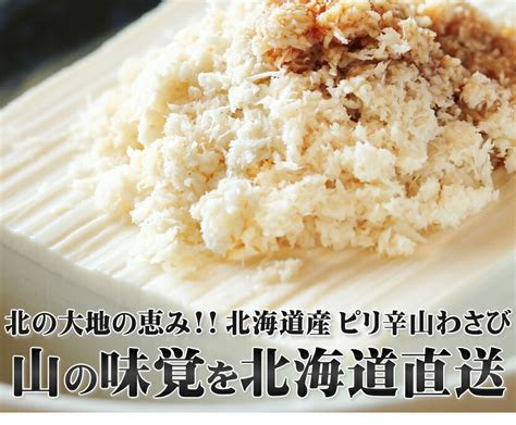 【楽天市場】【出荷中】北海道産 山わさび 生常温便 ご飯のお供 わさび ワサビ 山わさび 山ワサビ 山葵 西洋わさび 西洋ワサビ ホース
