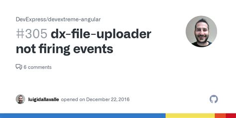 dx file uploader not firing events · issue 305 · devexpress devextreme