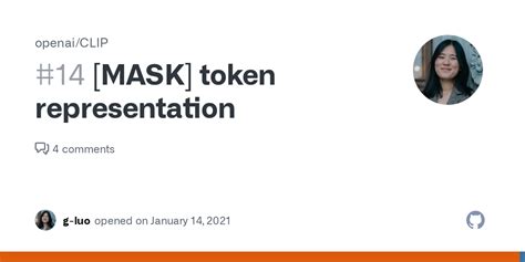 Mask Token Representation Issue Openai Clip Github