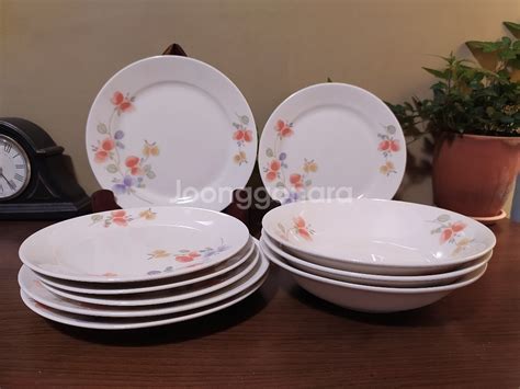 빈티지 초창기 행남사 접시10장 가격 식기컵텀블러 중고나라