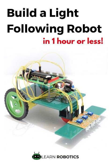 Light Following Arduino Robot Using Photoresistors Learn Robotics Arduino Robot Arduino