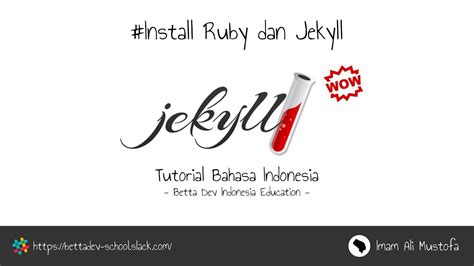 02 Jekyll Static Generator Install Rubby Dan Jekyll Youtube