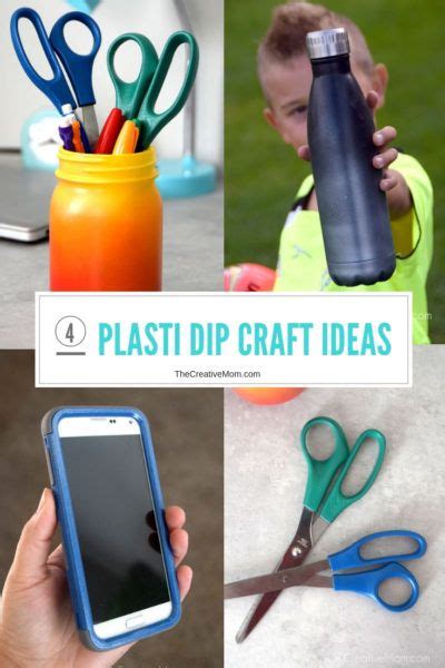 Four Plasti Dip Craft Ideas The Creative Mom Creative Mom Dips Crafts