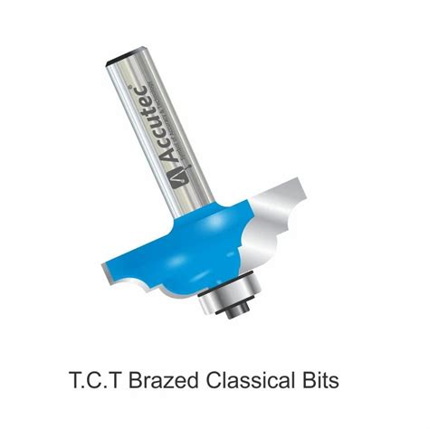 Accutec Tct Brazed Classical Bit At ₹ 1100piece Tct Router Bits In