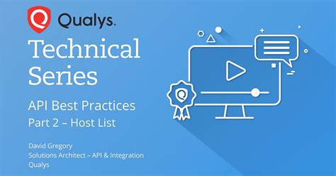 Qualys Api Best Practices Host List Api Qualys Security Blog