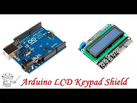 Arduino LCD Keypad Shield Inceleme YouTube