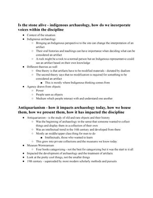 Oct Post Processualism Interpretation And Subjectivity ANTH H TrentU Studocu