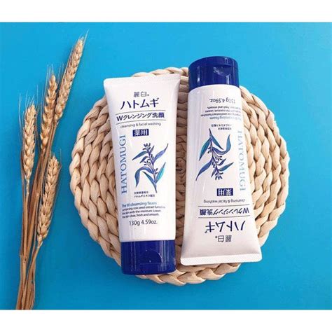 Hatomugi Naturie Willow Cleanser 130g Japan Shopee Malaysia