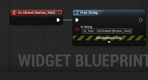 Button Pressed In Widget Causing Event In Level Blueprint Runrealengine