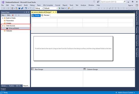Building A Database Dashboard With Ssrs Sqlservercentral