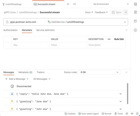Postman 使用 Grpc 示例w3cschool