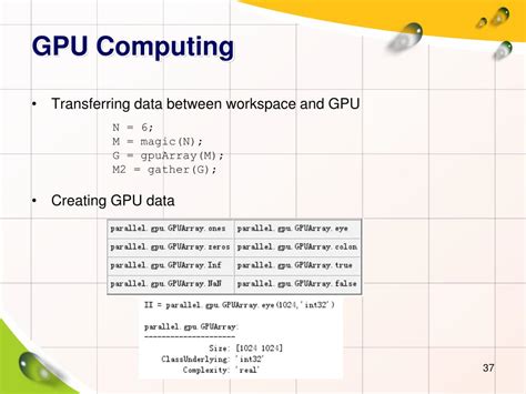 Ppt Parallel Computing In Matlab Powerpoint Presentation Free