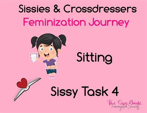 Sissy Task 4 Sitting Sissy Assignments Feminization Training and Taks for Crossdressers and ...