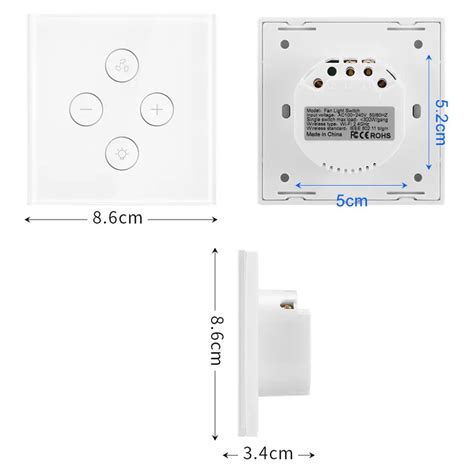 Smart Fan Light Controller WiFi Myretail Lk