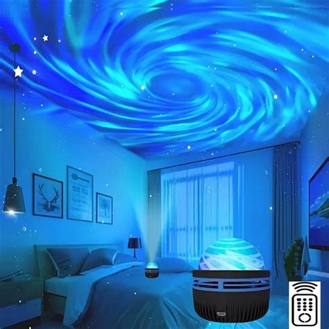 Projector Galaxy Starry Sky Night Light Ocean Star Party Speaker Led