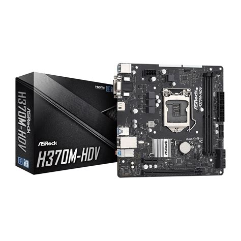 ASRock Intel H370 So.1151 v2 DDR4 mATX Retail - | Mindfactory.de