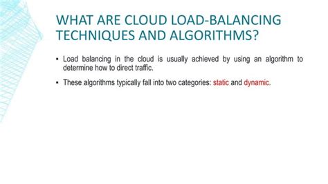 Load Balancing In Cloud Computing Pptx Cloud Computing Internet