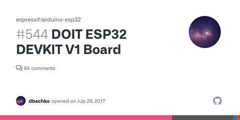 DOIT ESP DEVKIT V Board Issue Espressif Arduino Esp GitHub