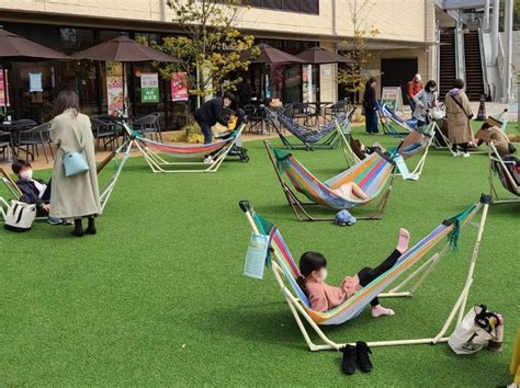 ハンモック体験で心も体も健康に リラックスをテーマにした「refresh Park 2023 」開催 リラックス テーマ ハンモック