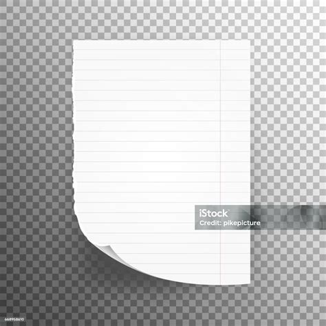 찢어진된 가장자리 벡터 일러스트와 함께 노트북 종이입니다 학교 장 페이지 종이 3차원 형태에 대한 스톡 벡터 아트 및 기타 이미지 3차원 형태 가까운 가장자리