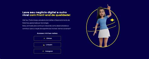 Github Thaliaraujoportfolio Meu Primeiro Portfólio Desenvolvido Com