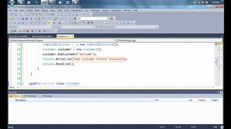 Microsoft Entity Framework Part 2 Youtube