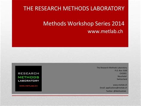 research methods workshop discourse analysis ppt