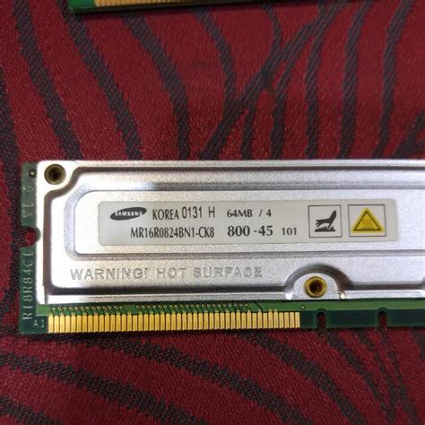 Samsung Ddr1 64mb Ram Random Access Memory Computers And Tech Parts