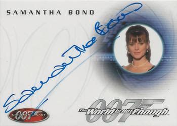 Samantha Bond Gallery Trading Card Database