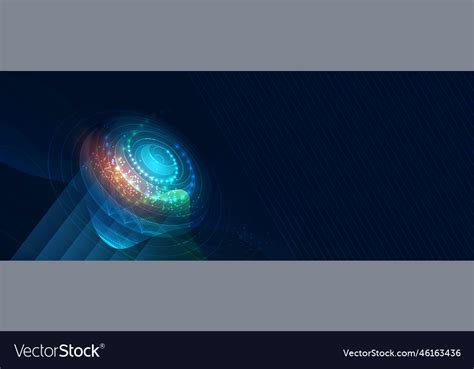 Quantum Processing Deep Learning Artificial Vector Image