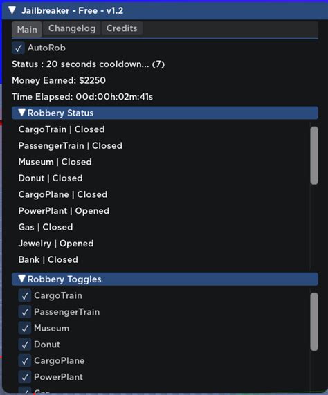 jailbreak script the 1 free auto rob gui 2023 no key system pa1n
