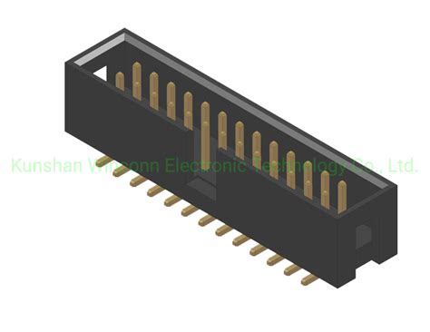 Vertical Smt Type Connector 2 54mm Pitch Header Box Blade Server Connector And Blade Server Conn