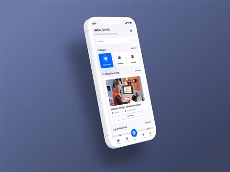 e learning mobile app 2 images behance
