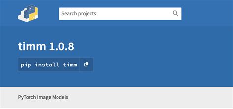 Debug Log Modulenotfounderror No Module Named Timmmodelslayers