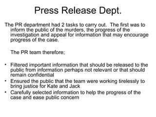Press Release Slide PPT