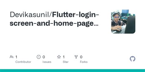 GitHub Devikasunil Flutter Login Screen And Home Page Simplke UI Design