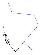 Creating Angular Dimensions Using An Imaginary Line SOLIDWORKS Help