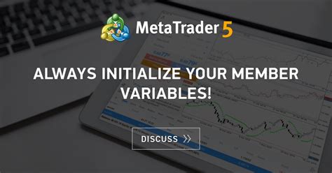 Always Initialize Your Member Variables Drawdown General Mql5 Programming Forum