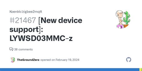 [new Device Support] Lywsd03mmc Z · Issue 21467 · Koenkk Zigbee2mqtt · Github