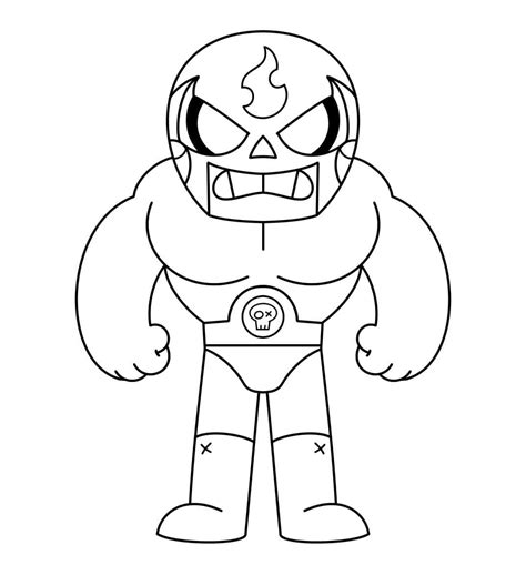 T M U El Primo Trong Brawl Stars Trang T M U Cho B