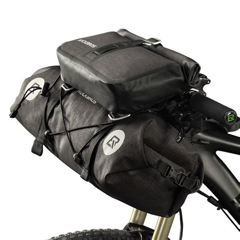 Rockbros 12l 20l Waterproof Bikepacking Handlebar Bags With 2 Dry Packs