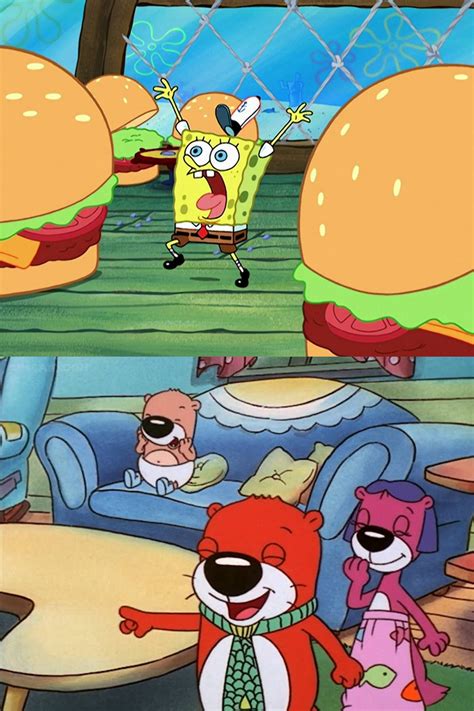 Otters Laugh At Spongebob Freaking Out By Perualonso On Deviantart