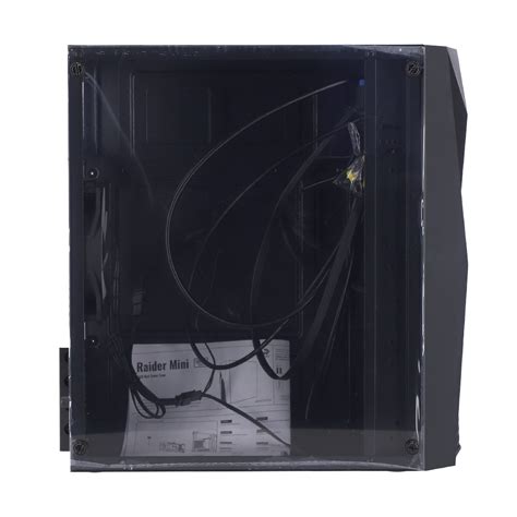 CASE (เคส) AEROCOOL RAIDER MINI (RAIDER MINI-G-BK-V2) (MICRO-ATX)