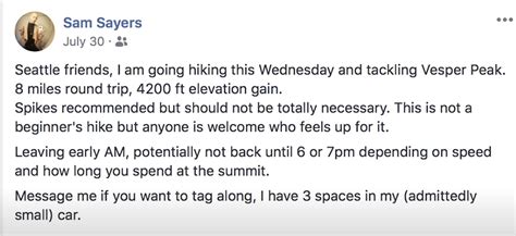 The Strange Disappearance Of Samantha Sayers From Vesper Peak —