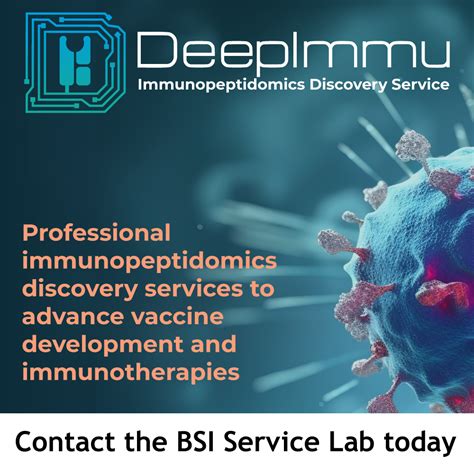 New Bsi Service Roll Out Deepimmu Immunopeptidomics Discovery Service