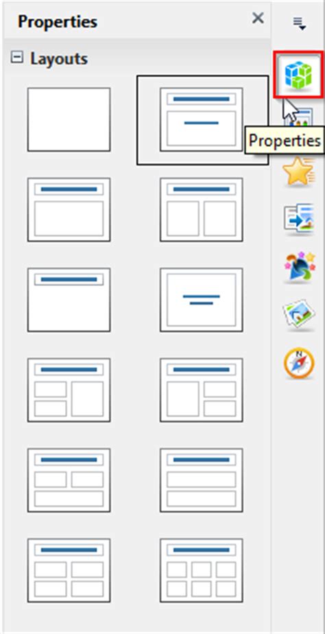 Impress Sidebar Menu Apache OpenOffice Wiki